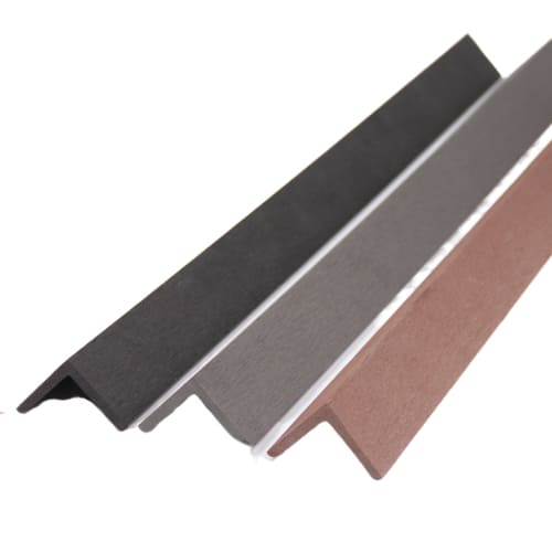 Composite Decking Anthracite Grey Edging Trim 4m – BuildersMerchant.com