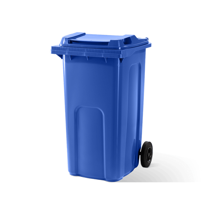 240 Litre Household Council Wheelie Bin | Blue | MGB – BuildersMerchant.com
