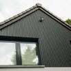 Midnight Black Composite Slatted Cladding Board | 2.4m (8ft ...