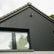 Midnight Black Composite Slatted Cladding Board | 2.4m (8ft ...
