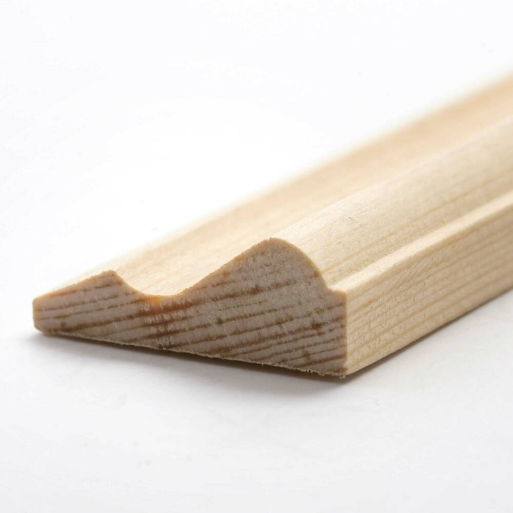 Ogee Panel Moulding (8mm x 20.5mm) - 2.4m – BuildersMerchant.com
